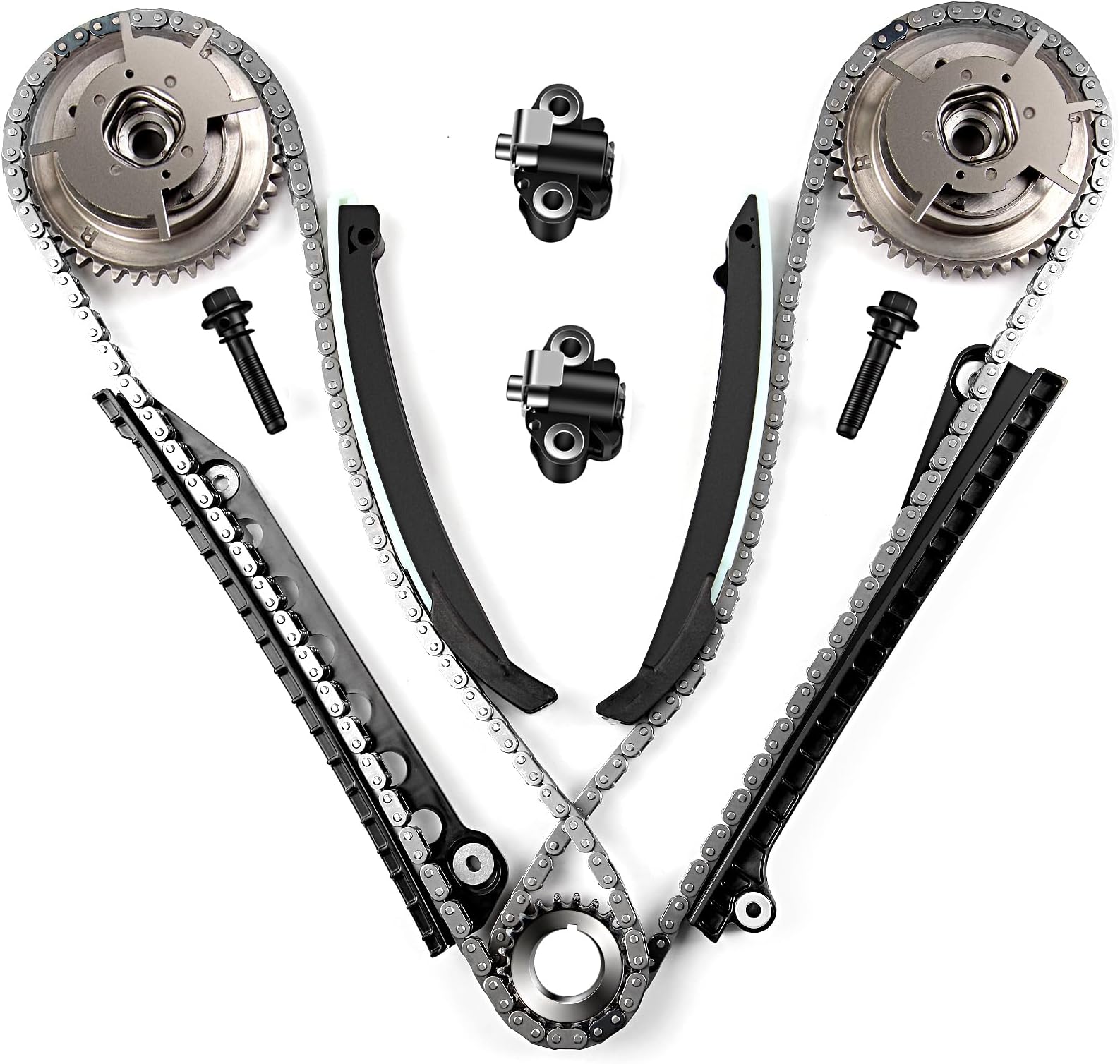 Amazon.com: Timing Chain Kit 5.4L Triton 3V Engine Camshaft Timing Cam ...