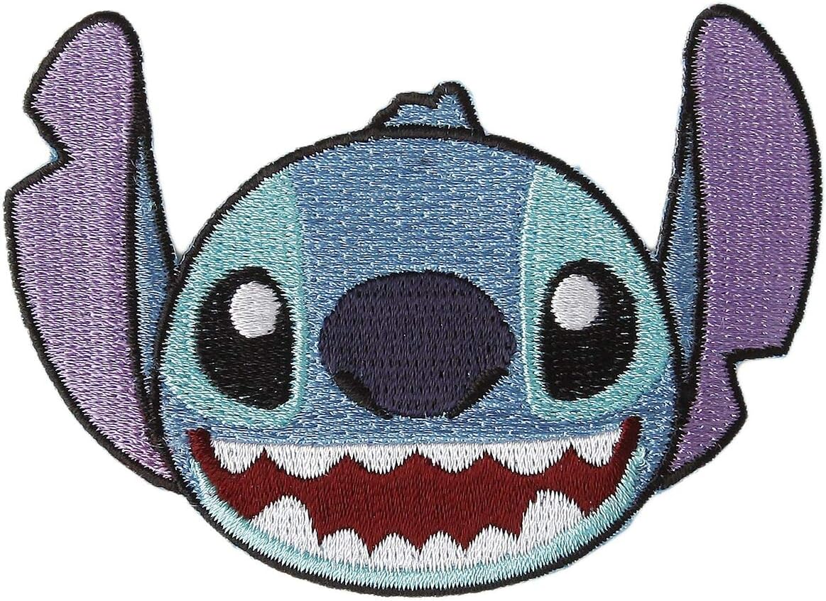 Amazon.com: Disney Character Stitch Iron On Patch Kids DIY Apparel ...