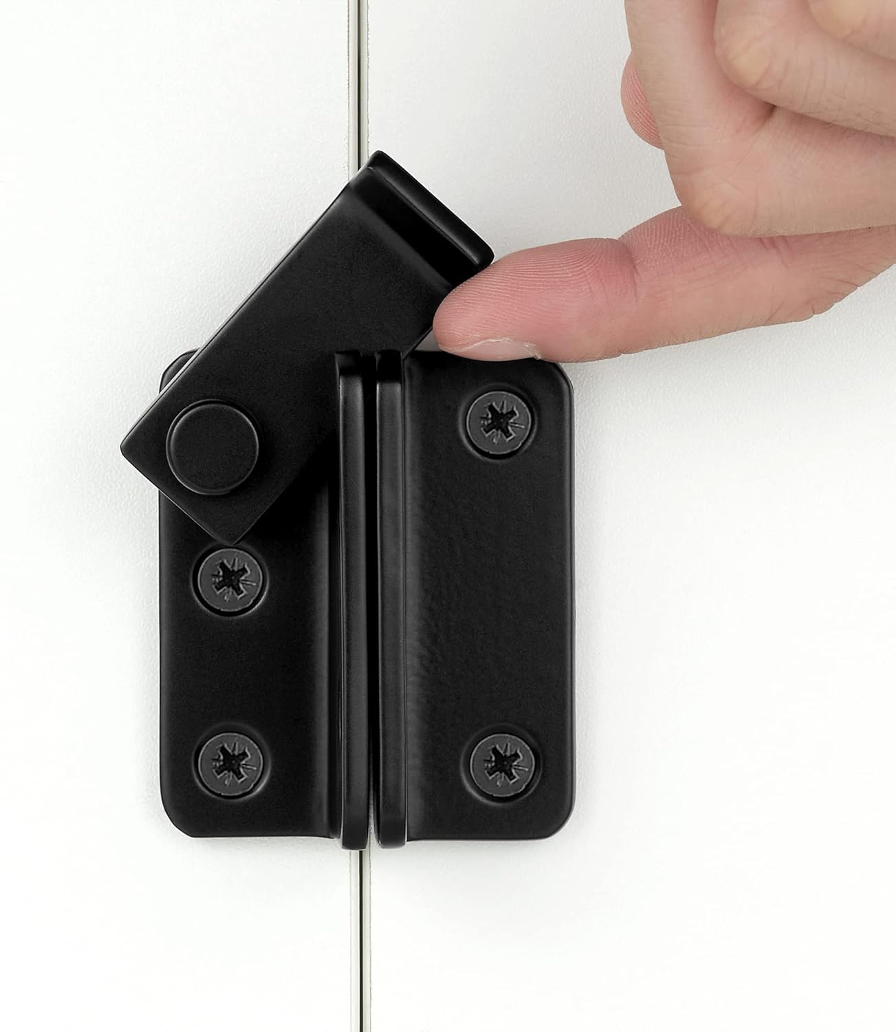Amazon.com: INIRET 2 Packs Flip Latches，2.36” x 2.12”Black Stainless ...