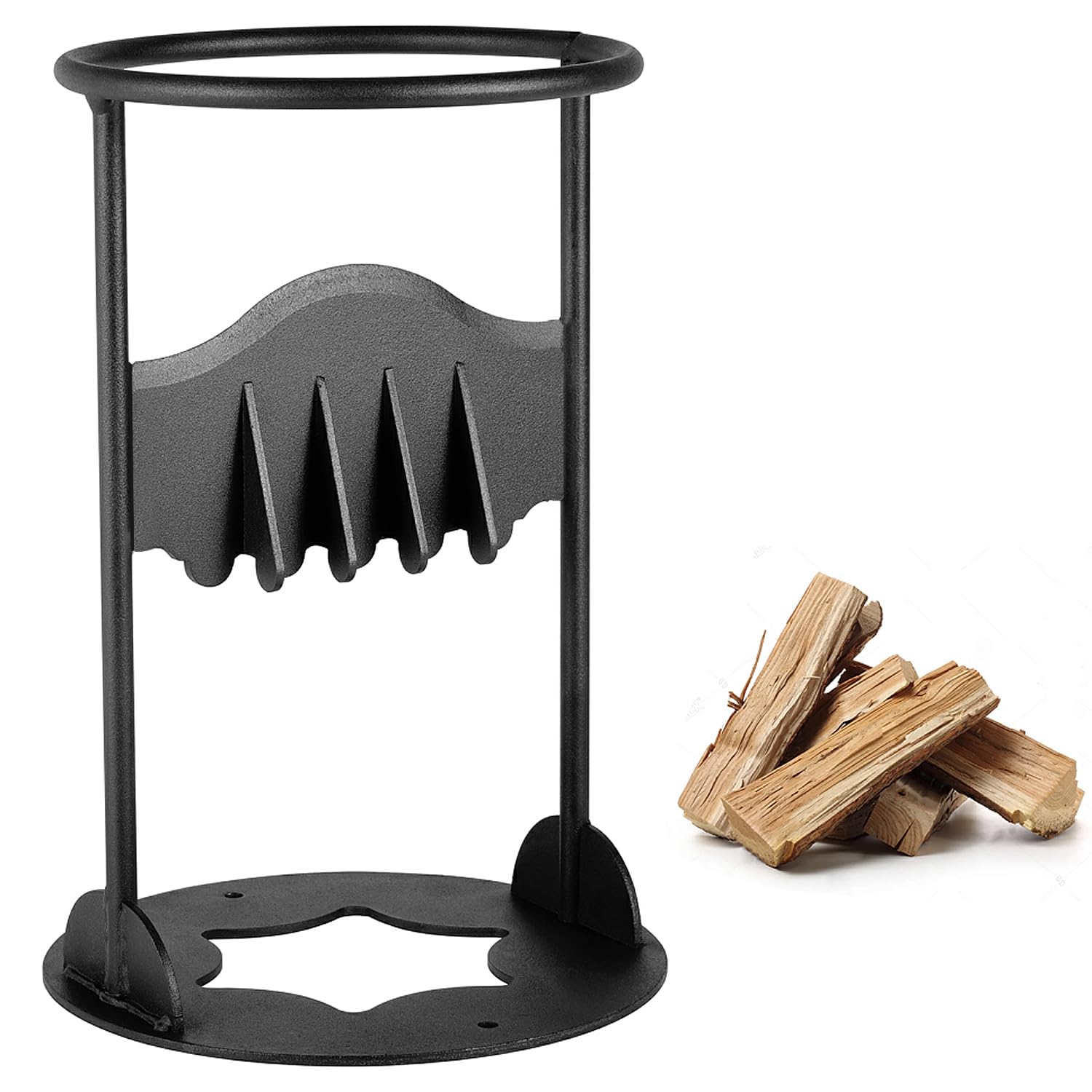 PEESHON Manual Wood Splitter, Wood Splitter, Firewood Splitter, Cast ...