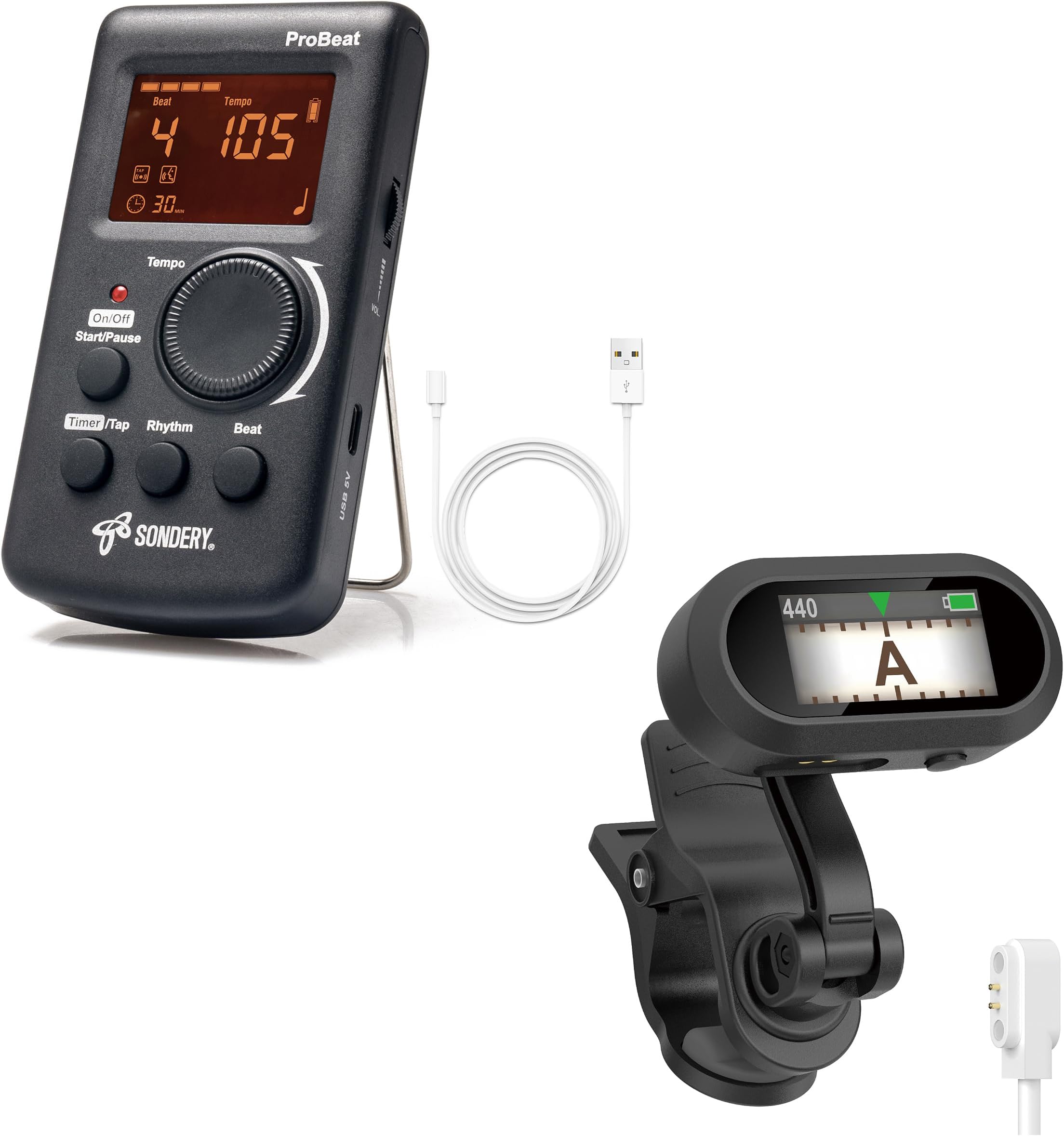 Amazon.com: Precision Practice Bundle: Rechargeable Clip-On Tuner and ...