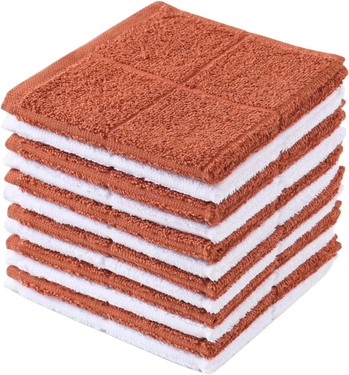 Amazon.com: Glynniss Dishcloths Kitchen Highly Absorbent Dish Rags 100% ...