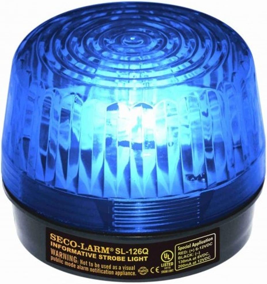 Amazon.com: SECO-LARM SL-126Q/R Red Security Strobe Light : Tools ...