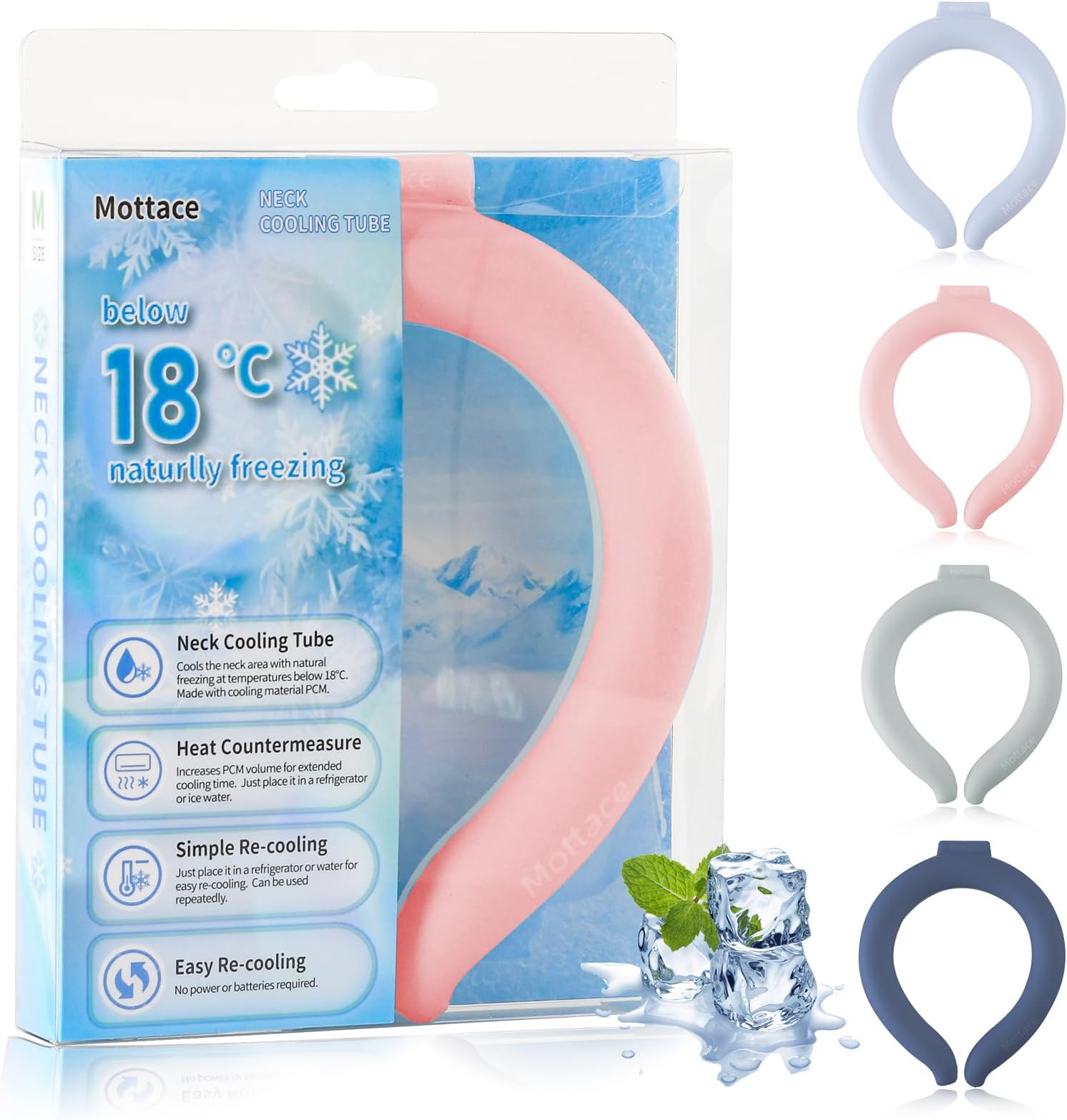 Amazon.com: Neck Cooling Tube 70% Gel Increase Ice Collar for Neck ...