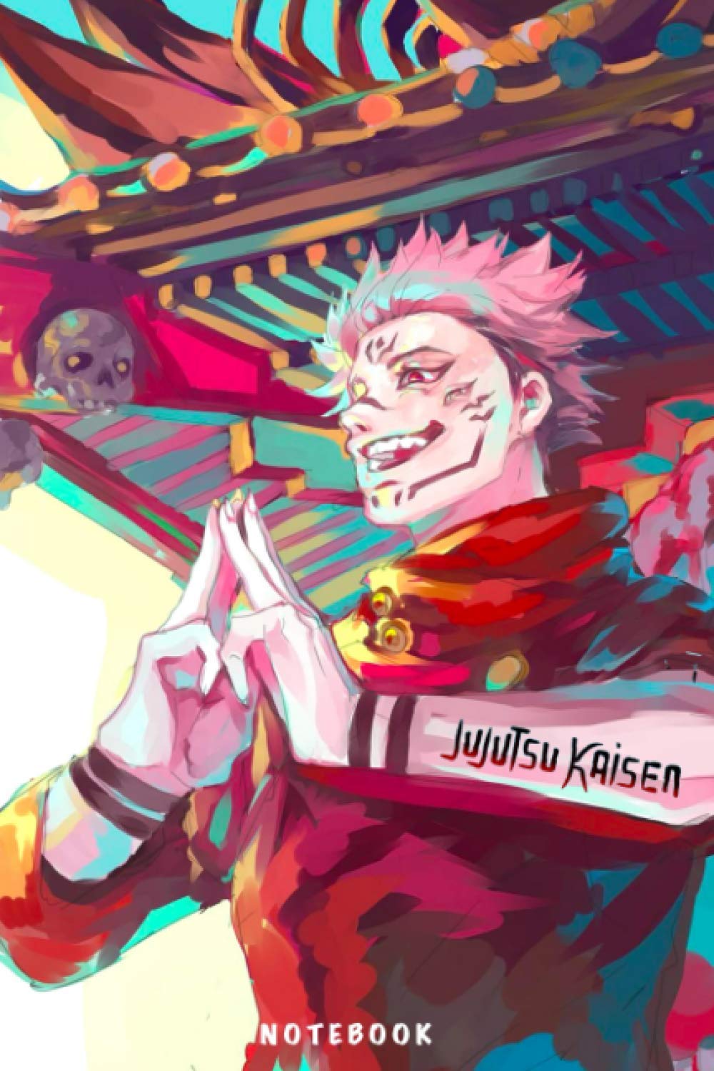 Jujutsu Kaisen Notebook Journal Yuji Itadori Yuji Itadori Megumi ...