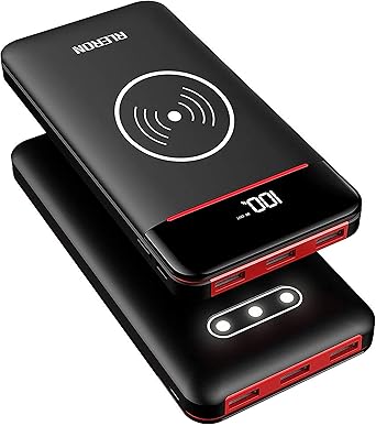 Amazon.com: Gnceei Portable Charger, 25000mAh Wireless Power Bank Fast ...