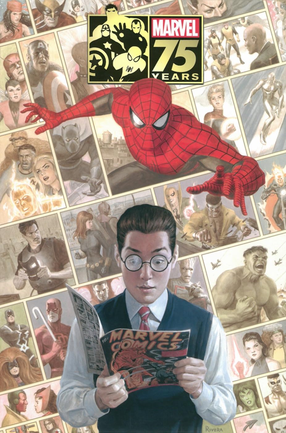 Marvel 75 Years Logo