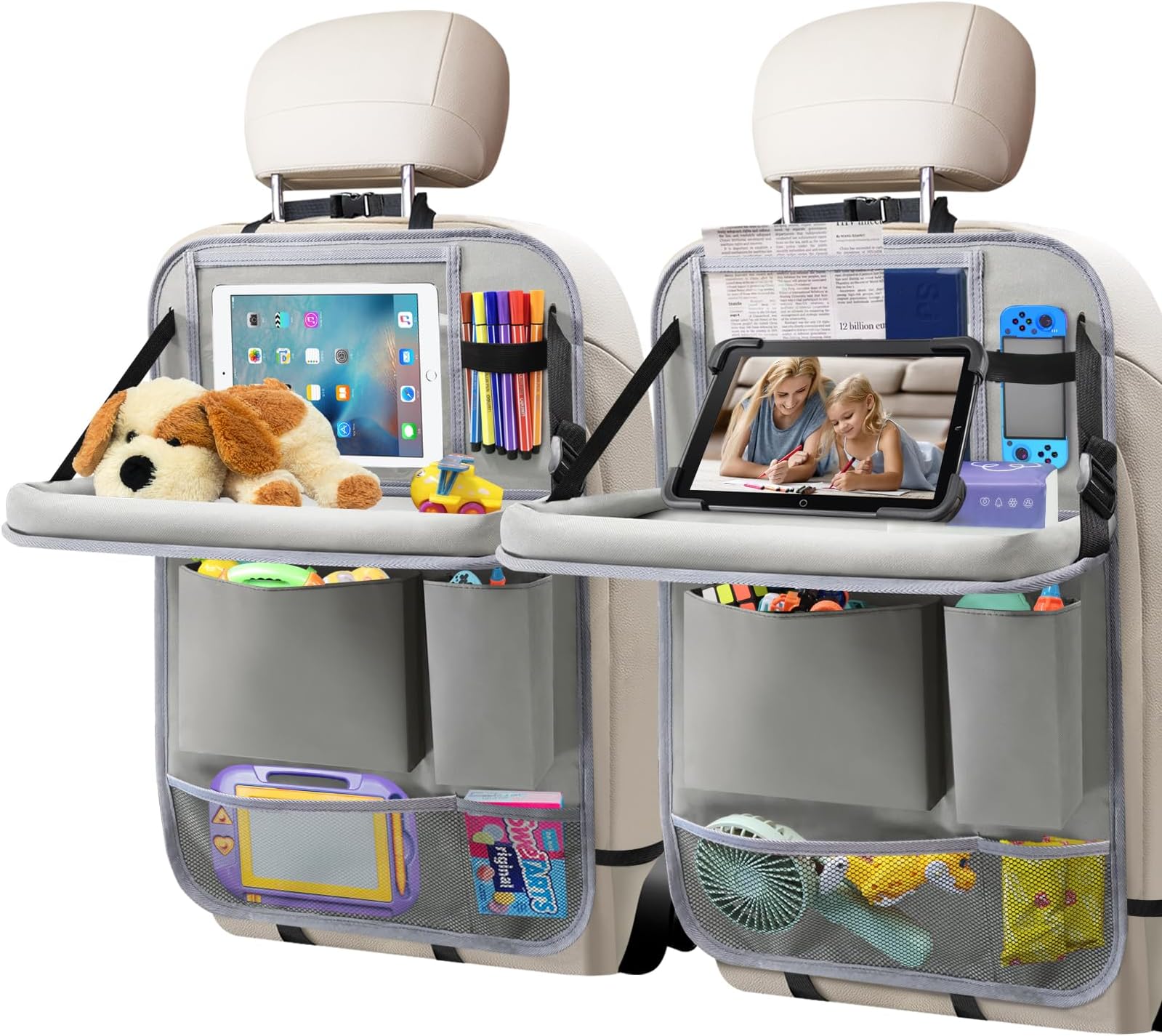 Amazon.com: GMQ Back Seat Car Organizer 1 Pack, Car Backseat Organizer ...