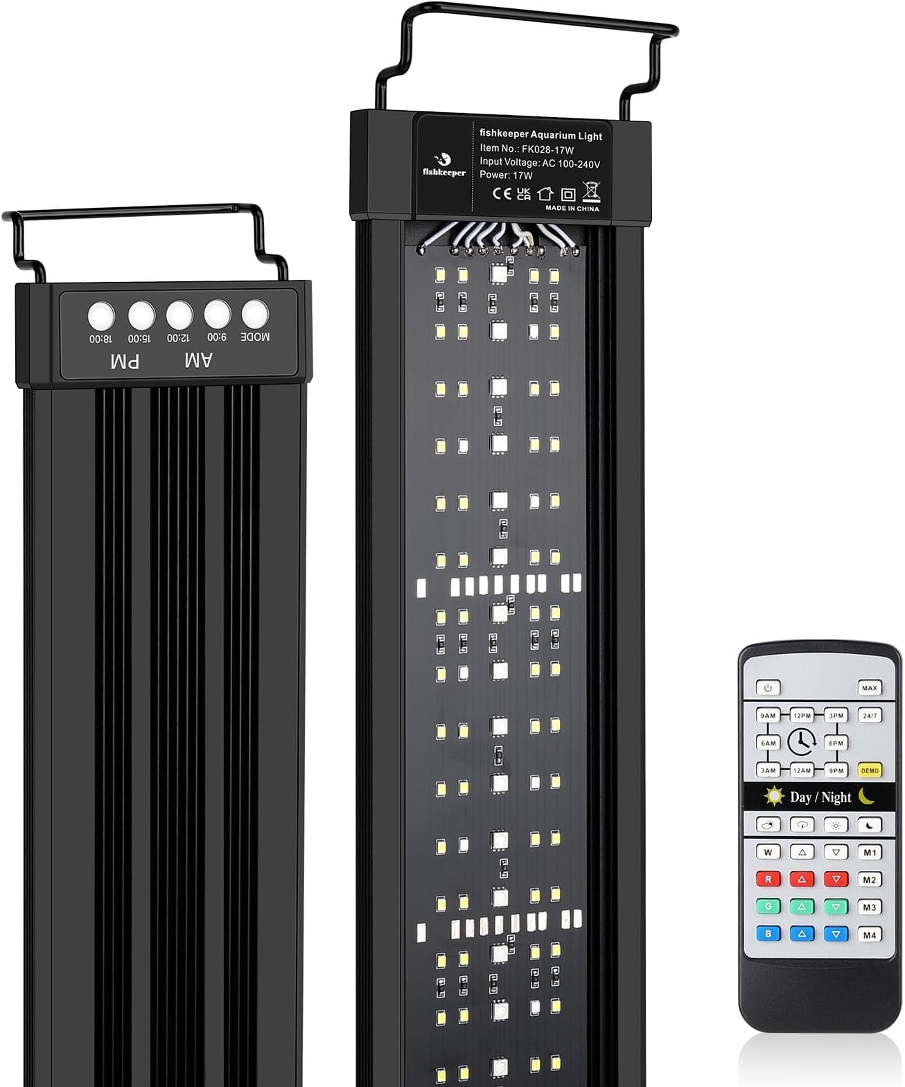 Amazon.com: Tatub 19W LED Aquarium Light for 30"-36" Fish Tank, Fish ...