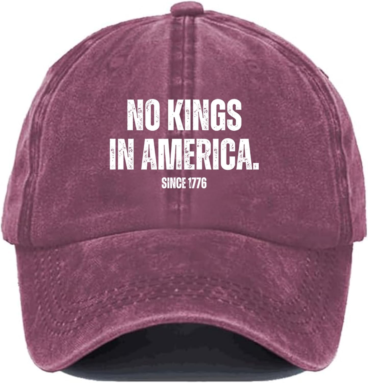 Rejecting Kings Since 1776 Hat Retro No Kings Since 1776 Rejecting ...
