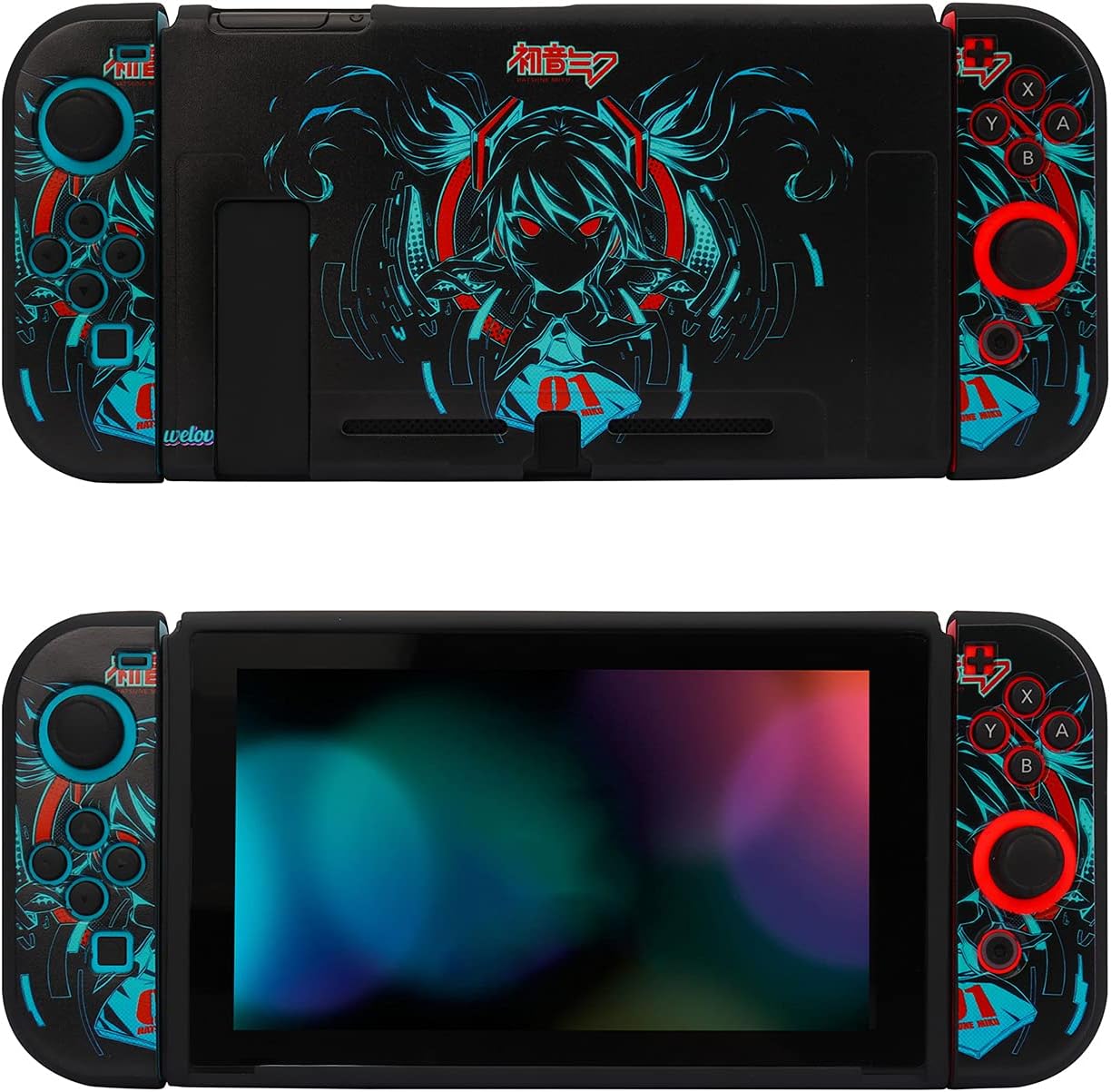 Amazon.com: MUDEVIL Protective Case for Nintendo Switch - Hatsune Miku ...