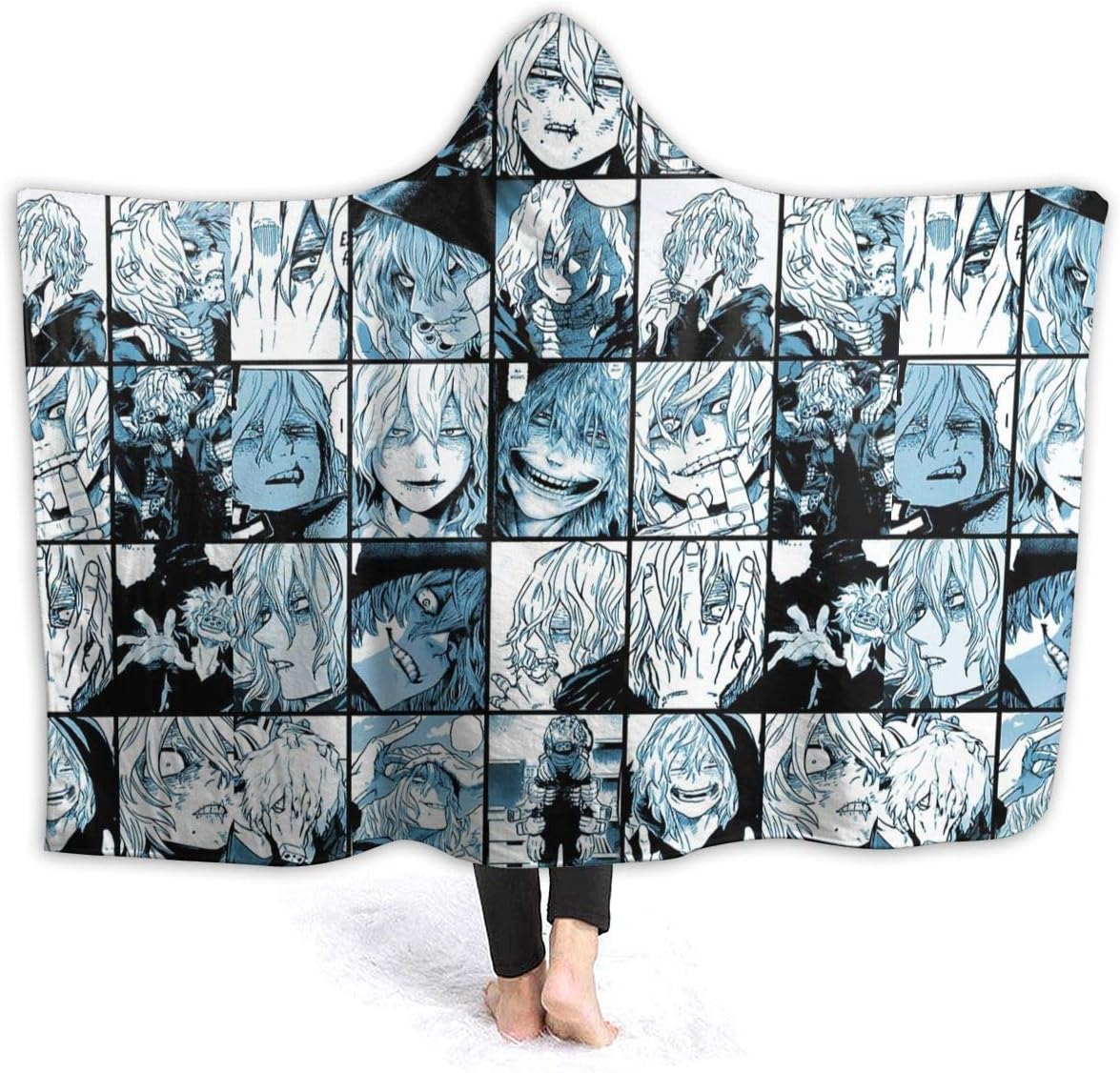 Not Applicable Throw Blanket Bnha Shigaraki Collage Sudadera con ...