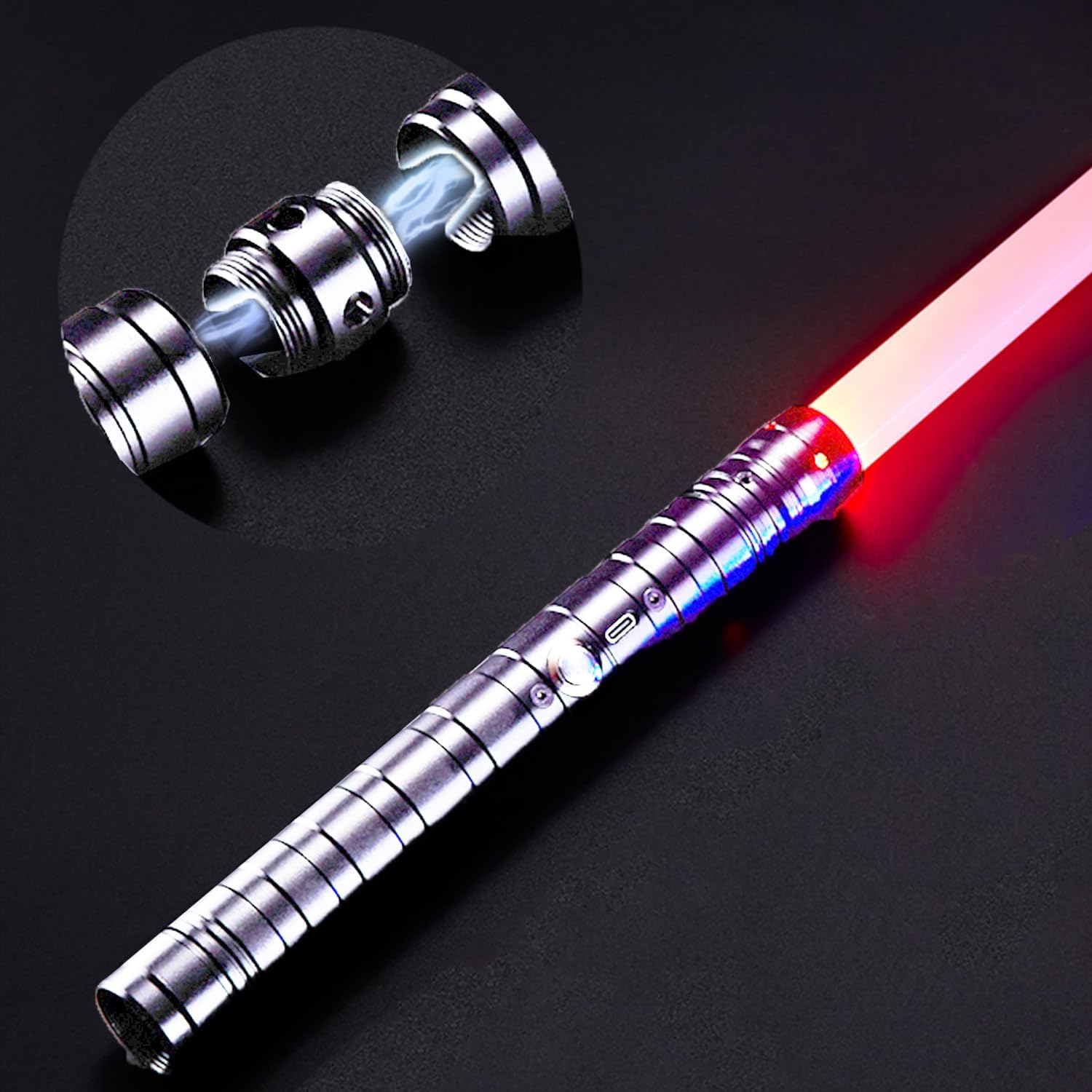 Lightsaber Fx Dueling Force 15 RGB Colors Type-C Metal Hilt ...