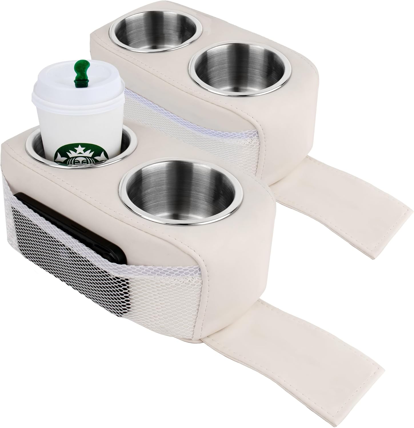 Amazon.com: 2 Pack Pontoon Cup Holder,Boat Seat Cup Holder,Double Drink ...