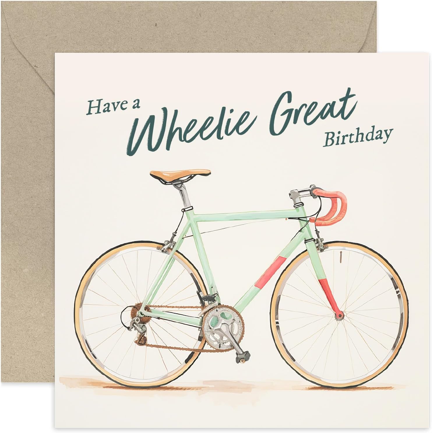 Old English Co. Birthday Card for Men and Women - 'Wheelie Great ...