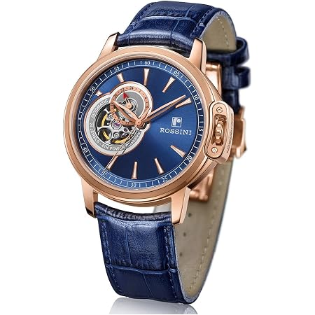 Rossini Men's Heartbeat Watch (Partial Skeleton Watch) Automatic ...