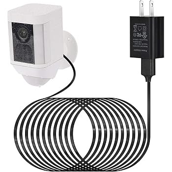 Amazon.com: Power Adapter Compatible Ring Spotlight Cam Battery, with ...