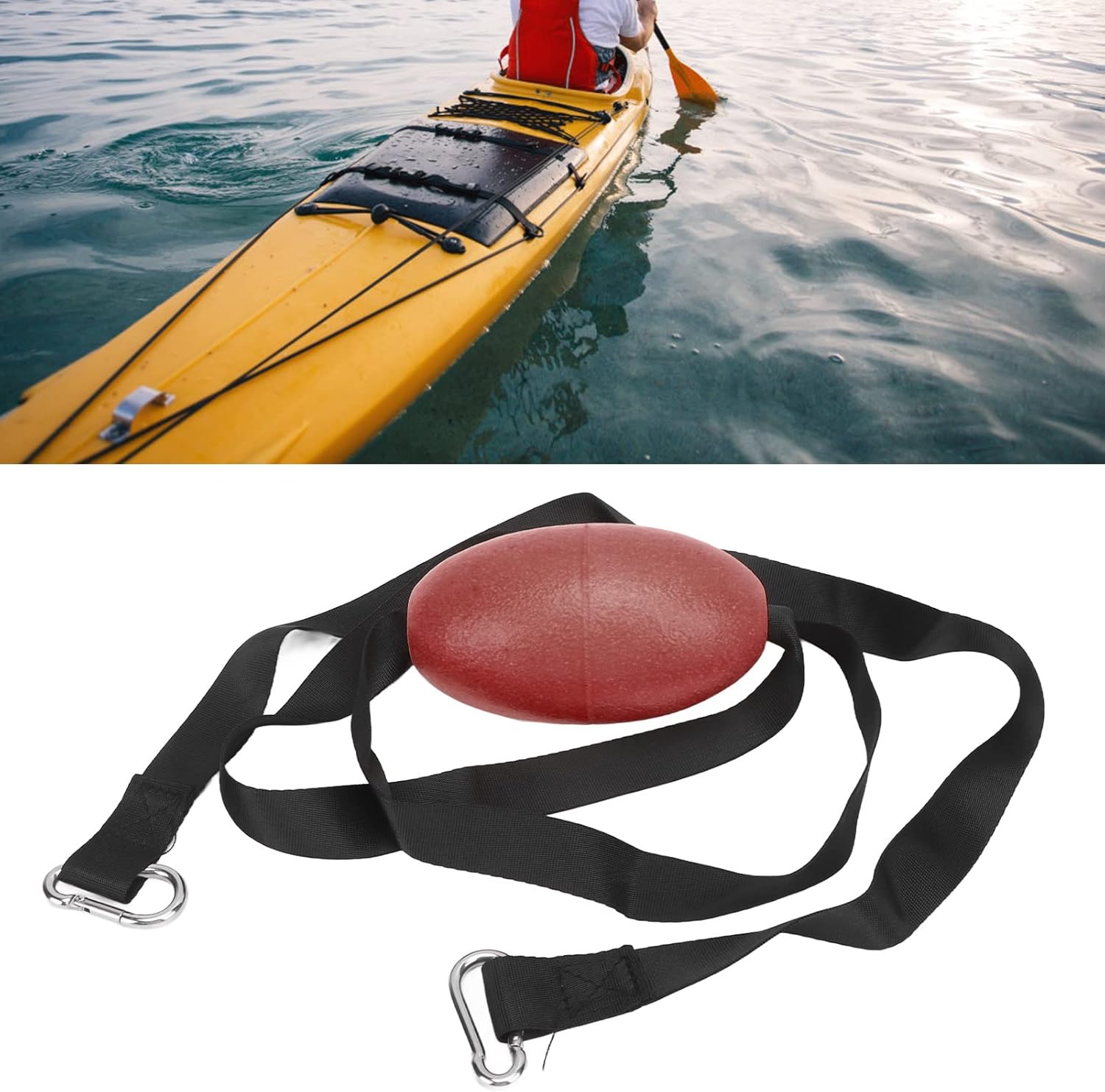 Buy Eulbevoli Tow Rope Line Buoy, Kayak Anchor Buoy 170cm Webbing ...