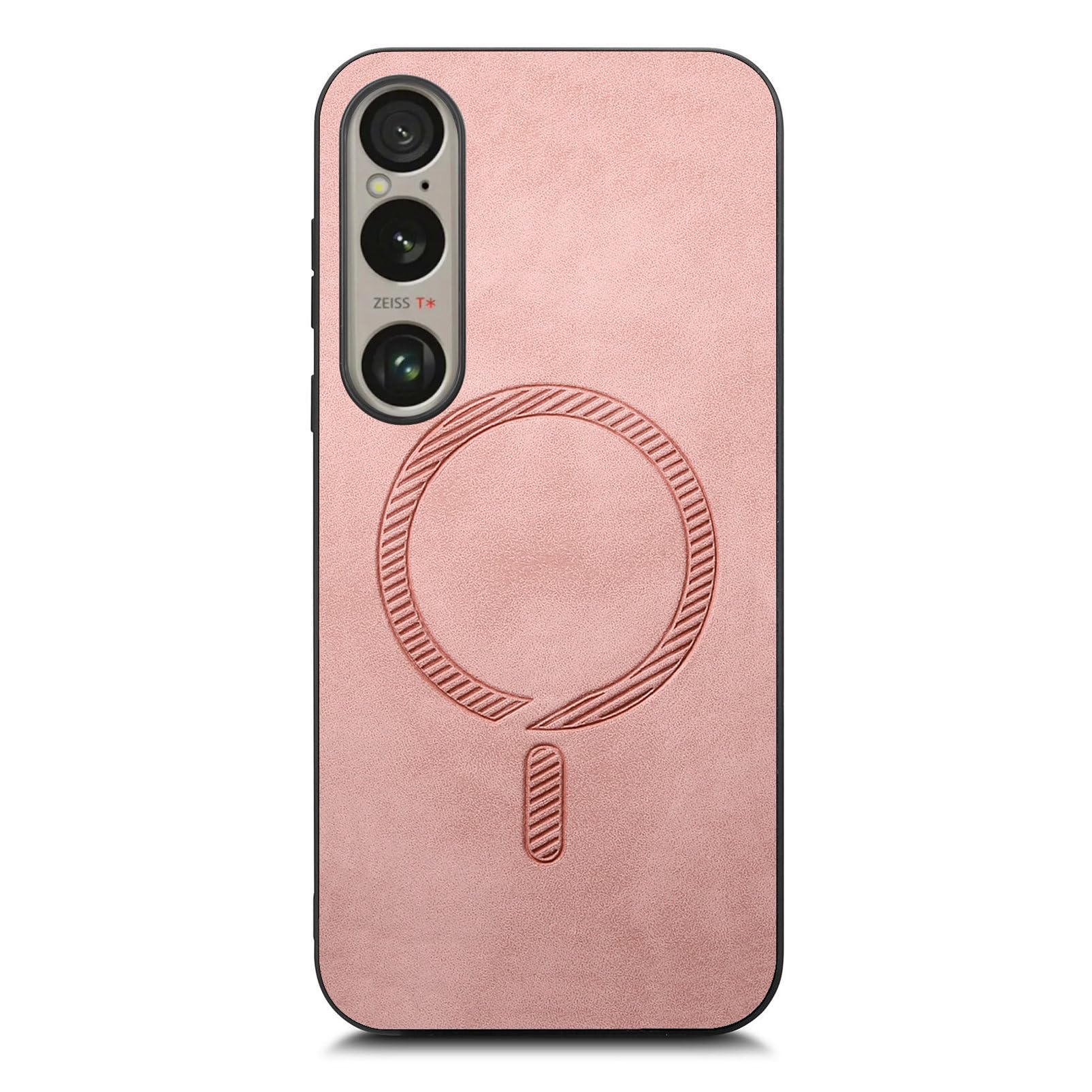 Buy Sony Xperia 1 VI Case, Shockproof Matte PU Leather Back Cover with ...
