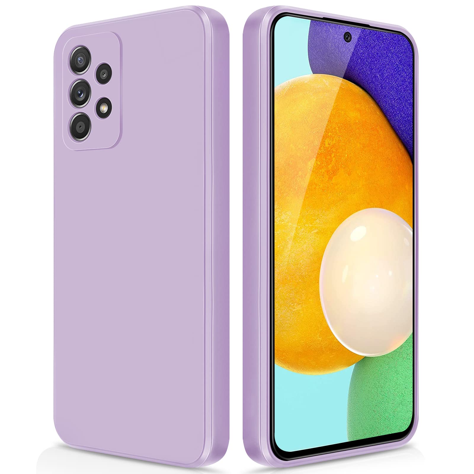 GiiYoon Case Compatible with Samsung Galaxy A52 4G/5G/A52S 5G, Silky ...