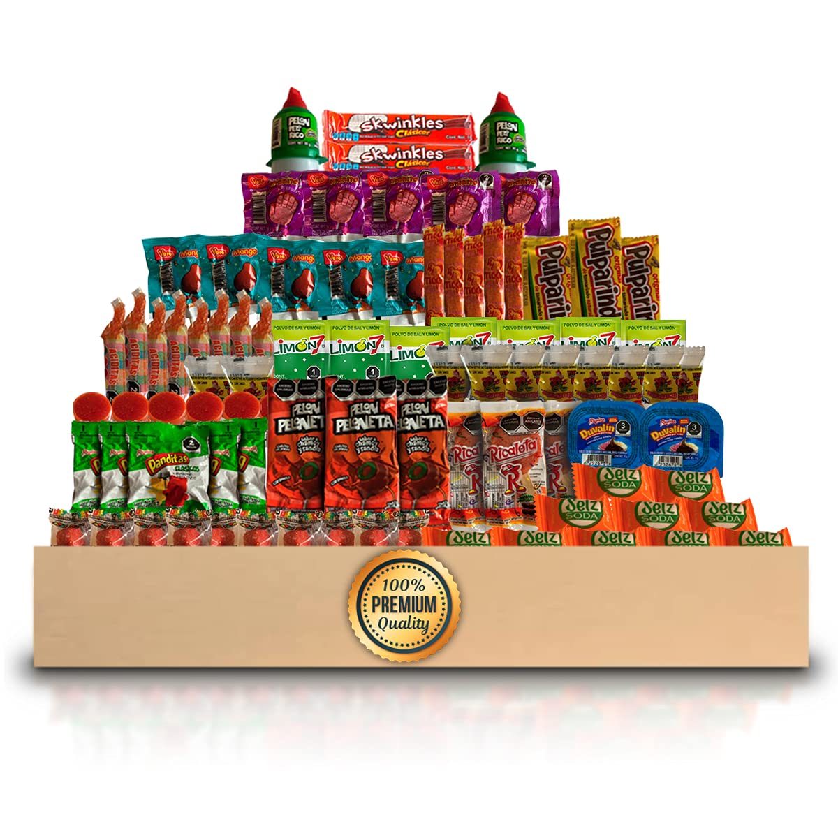 85 Count Traditional Mexican Candy Assortment Ultimate Pinata Candy Box ...