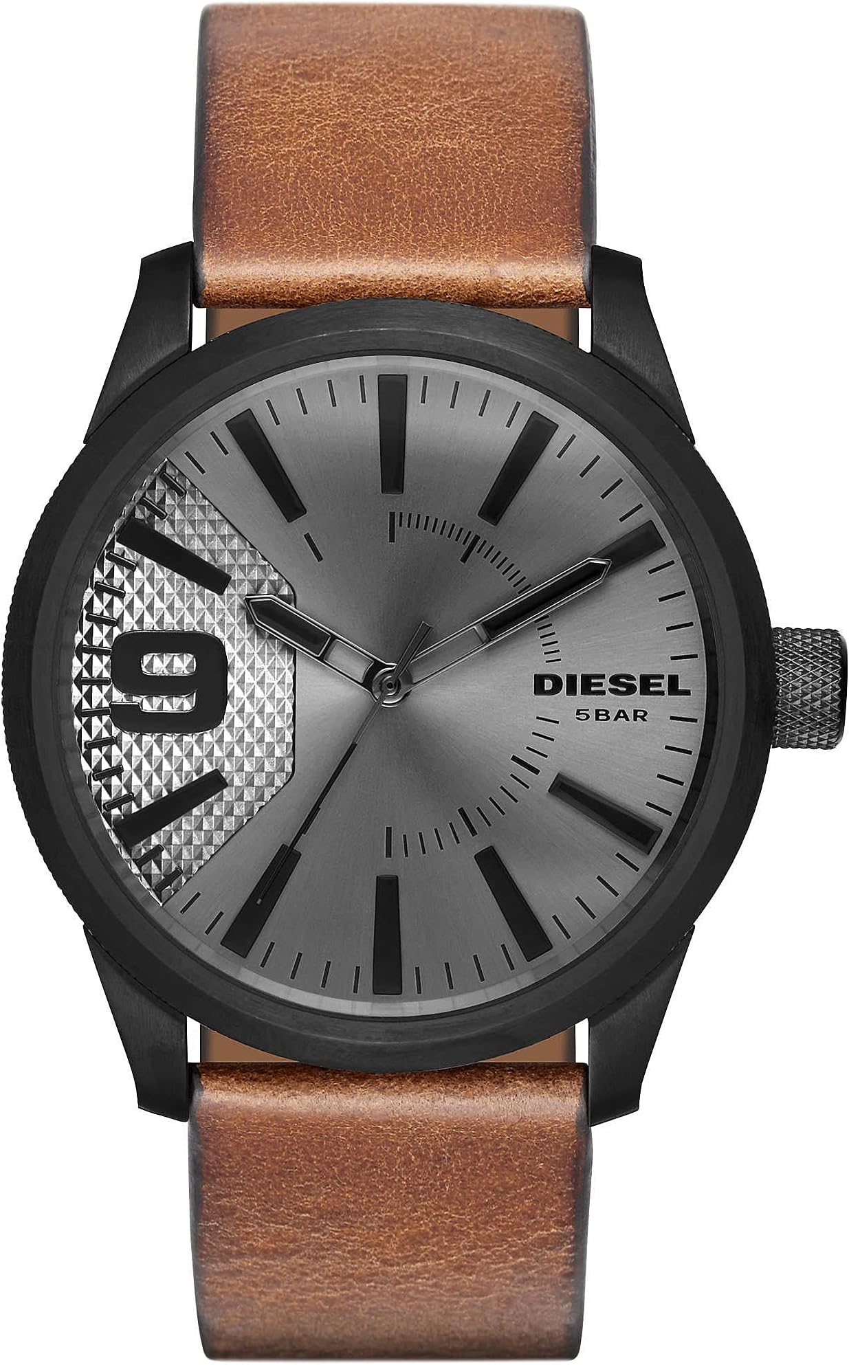 Diesel Watch for Men Double Down S44, Three Hand Movement, 44 mm White ...