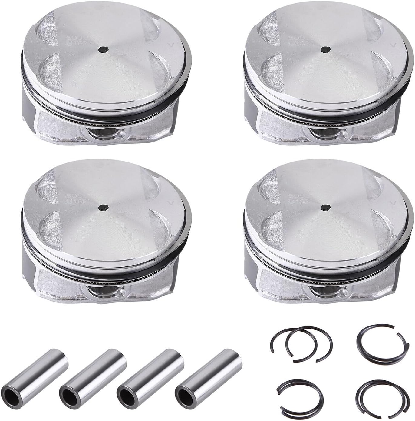Amazon.com: DEEGOOLY 4pcs 12578324 Engine Pistons Rings Set Fits for ...