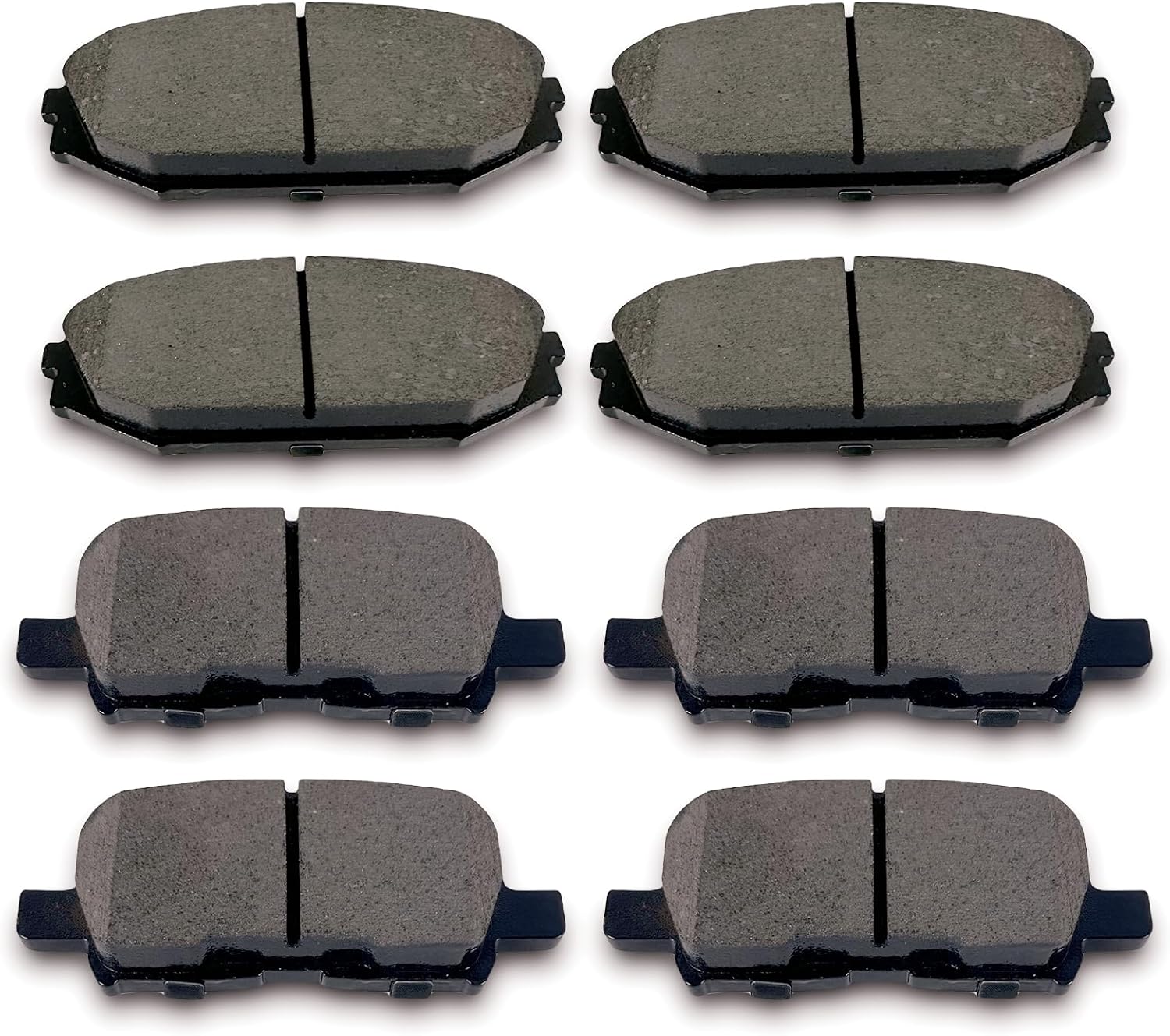 Amazon.com: TALAMOYI D793 D865 Front Rear Ceramic Brake Pads Sets Fit ...