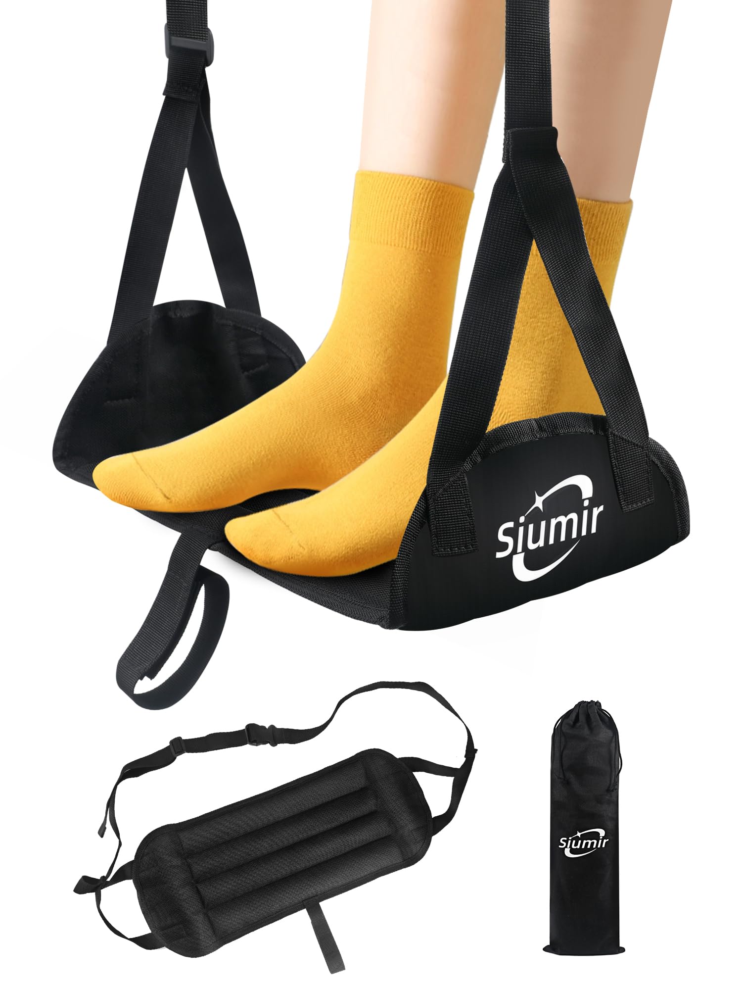Amazon.com: Airplane Foot Rest, Upgraded Anti-Squeeze Foot Hammock for ...