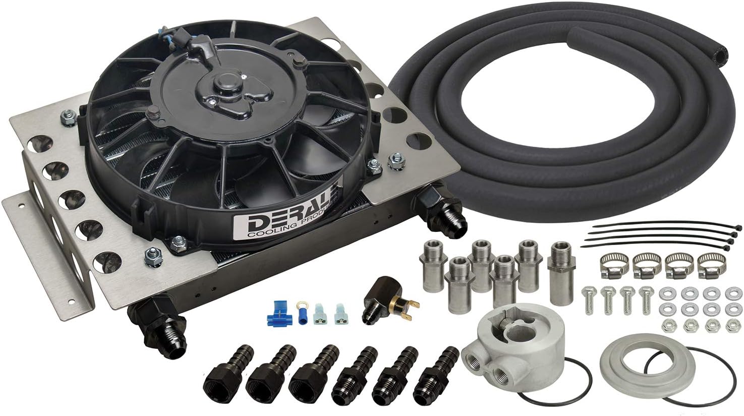 Amazon.com: Derale 15450 Atomic-Cool Remote Cooler,Black : Automotive