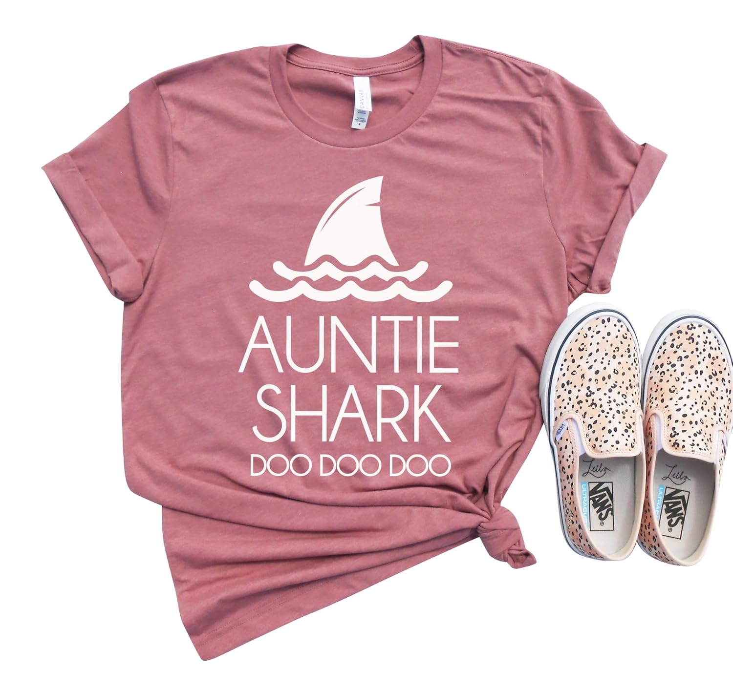 Amazon.com: Auntie Shark Doo Doo Doo Shirt, Aunt Shark, Auntie Shark ...