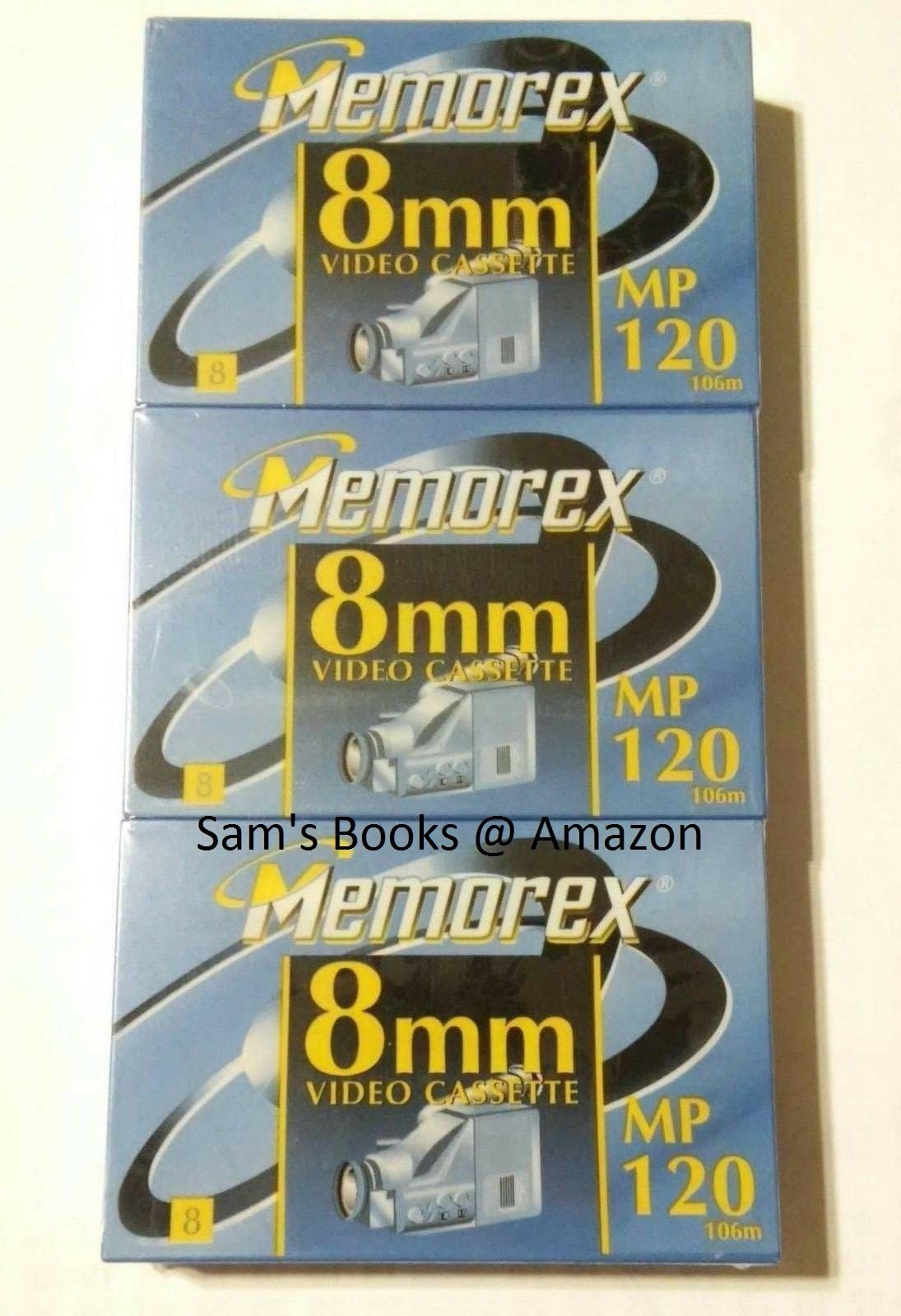 Amazon.com: Memorex MP120 8mm Video Tape (3-Pack) : Electronics