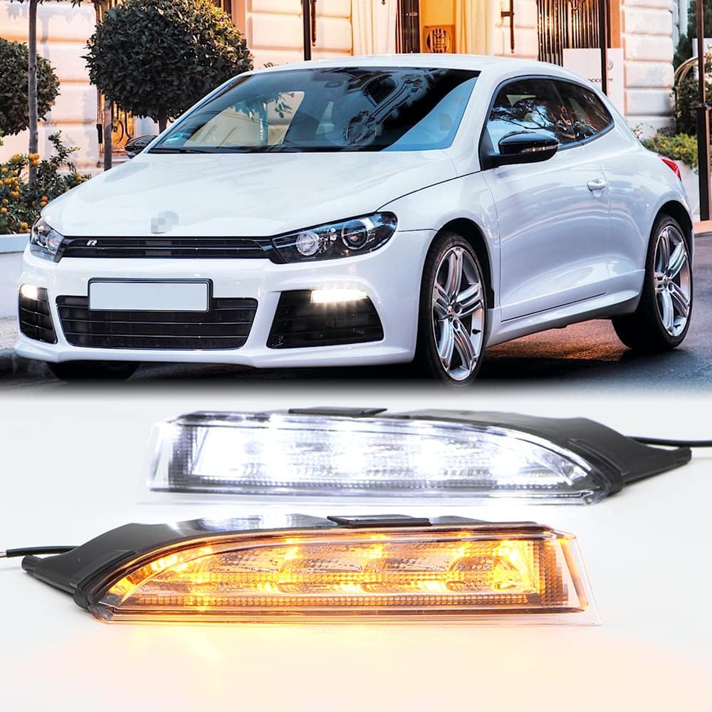 Dreamseek LED DRL for Volkswagen VW Scirocco R 2010 2011 2012 2013 ...