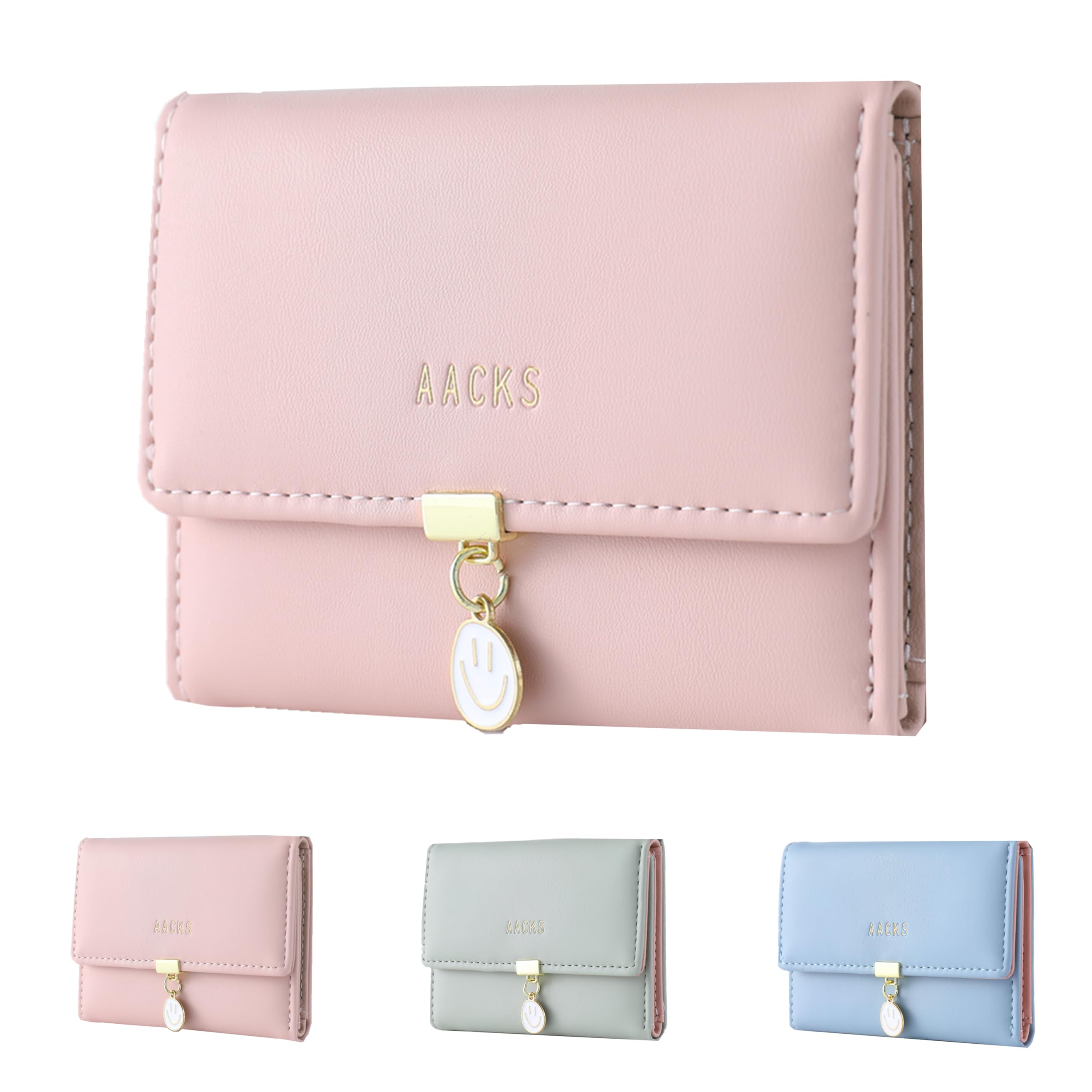 Amazon.com: AACKS Smile Wallet Little Girls Small Wallet for Kids ...