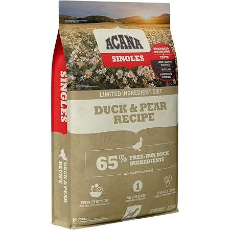 Amazon.com: ACANA Singles Limited Ingredient Dry Dog Food, Pork ...