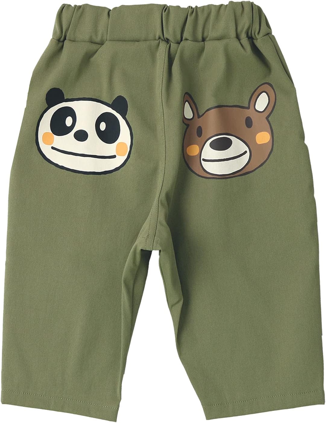 Amazon | [ZOOMIC] [ズーミック] 子供服 ボトムス イースター たまご 7分丈 パンツ 子供服 キッズ おしゃれ 男の子 女の子 かわいい かっこいい パンダ くま 履き ...