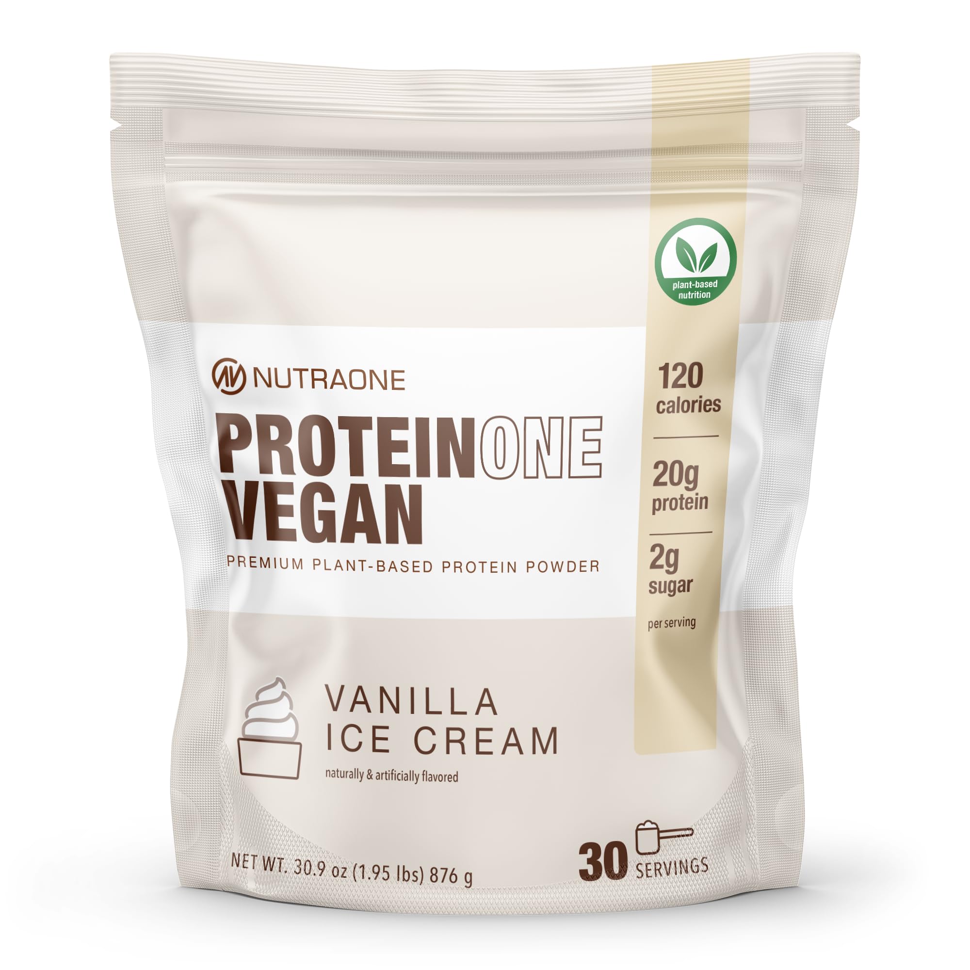 Amazon.com: NutraOne ProteinOne Vegan Plant-Based Protein Powder Vegan ...