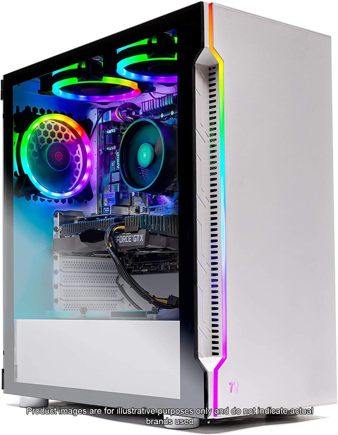 Amazon.com: Skytech Archangel Gaming Computer PC Desktop – RYZEN 5 ...