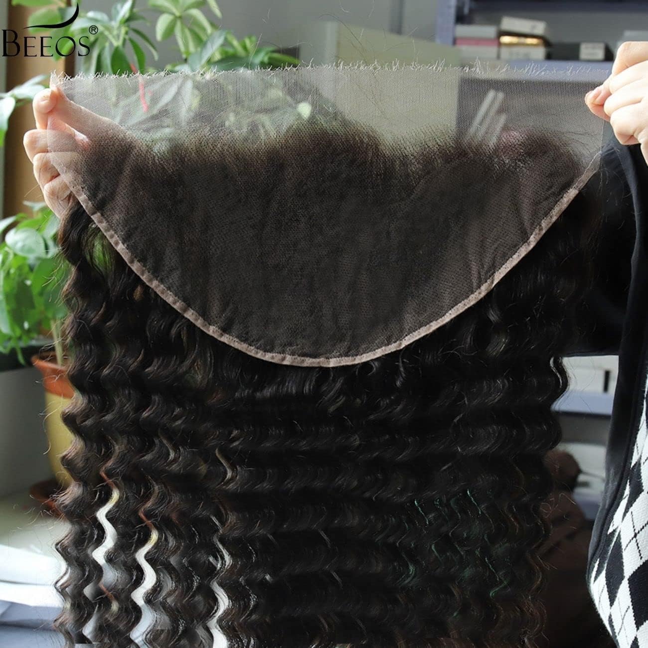 Snapklik.com : BEEOS Deep Wave 13x6 SKINLIKE Real HD Lace Frontal Only