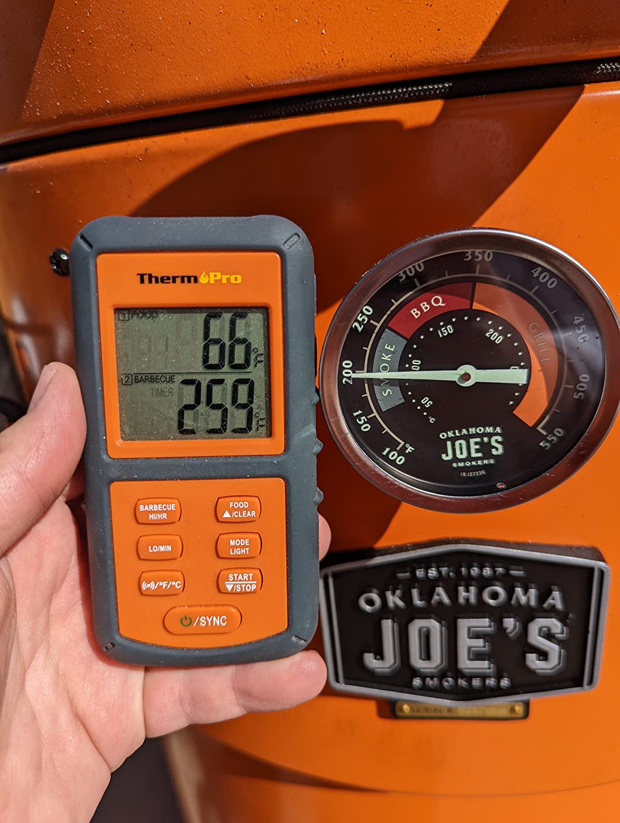 $67/mo - Finance Oklahoma Joe's 19202100 Bronco Pro Drum Smoker, Orange ...