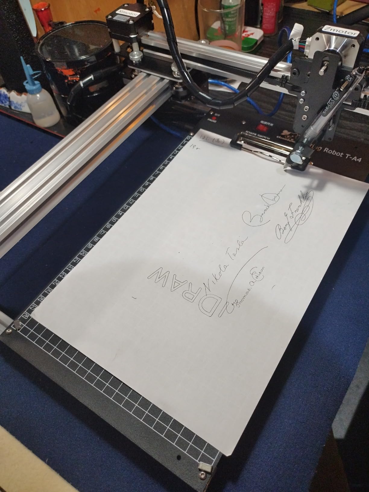 Amazon.co.jp: iDrawHome 2.0 T-Structure Pen Plotter XY Plotter, iDraw 2 ...