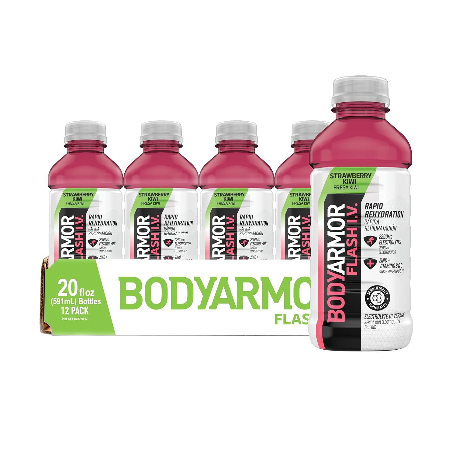 Amazon.com : BODYARMOR Flash I.V. Rapid Rehydration Electrolyte ...