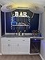 Amazon.com : Rdutuok LED Marquee Letters Lights BAR Sign with Remote ...