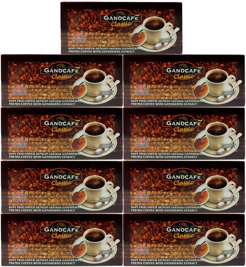 Amazon.com : Gano Excel GanoCafe Classic Instant Black Healthy Coffee ...