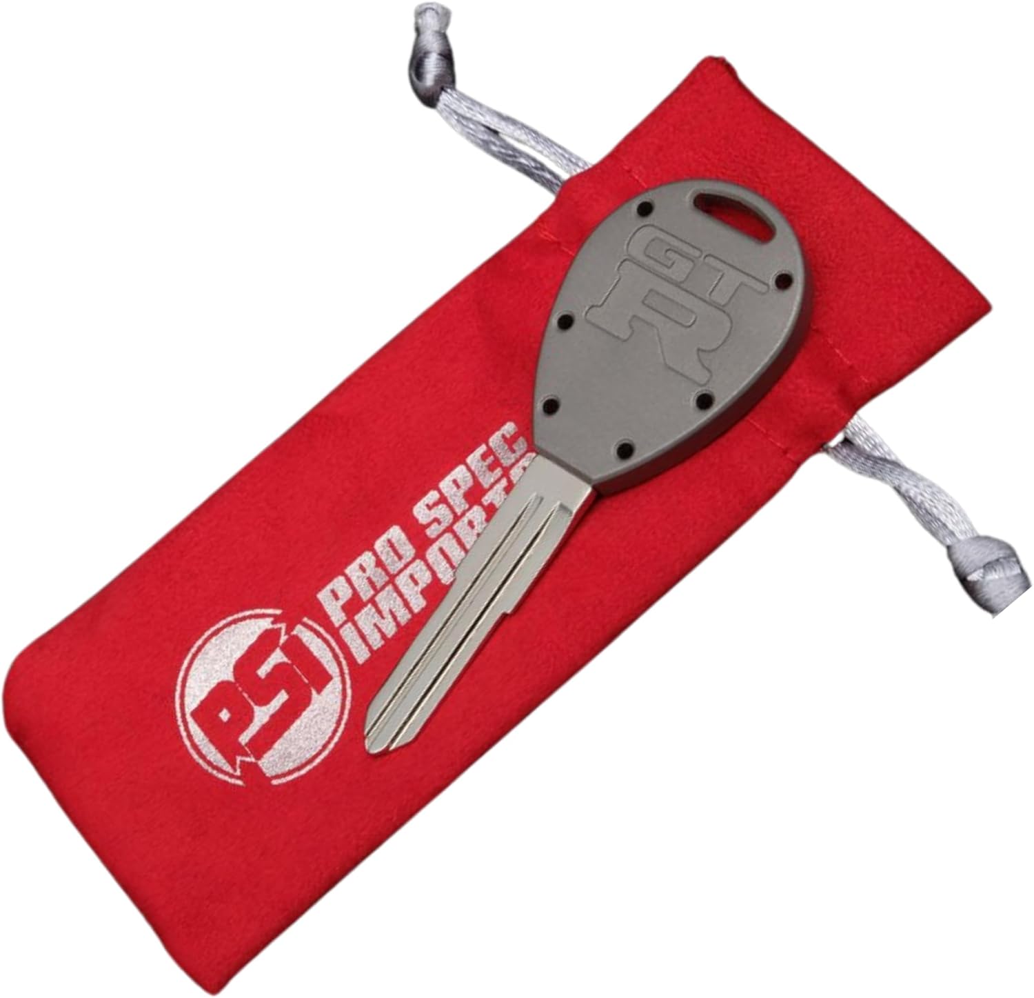 Amazon.com: Pro Spec Imports - 'Satin Frost' Billet Titanium Key blank ...