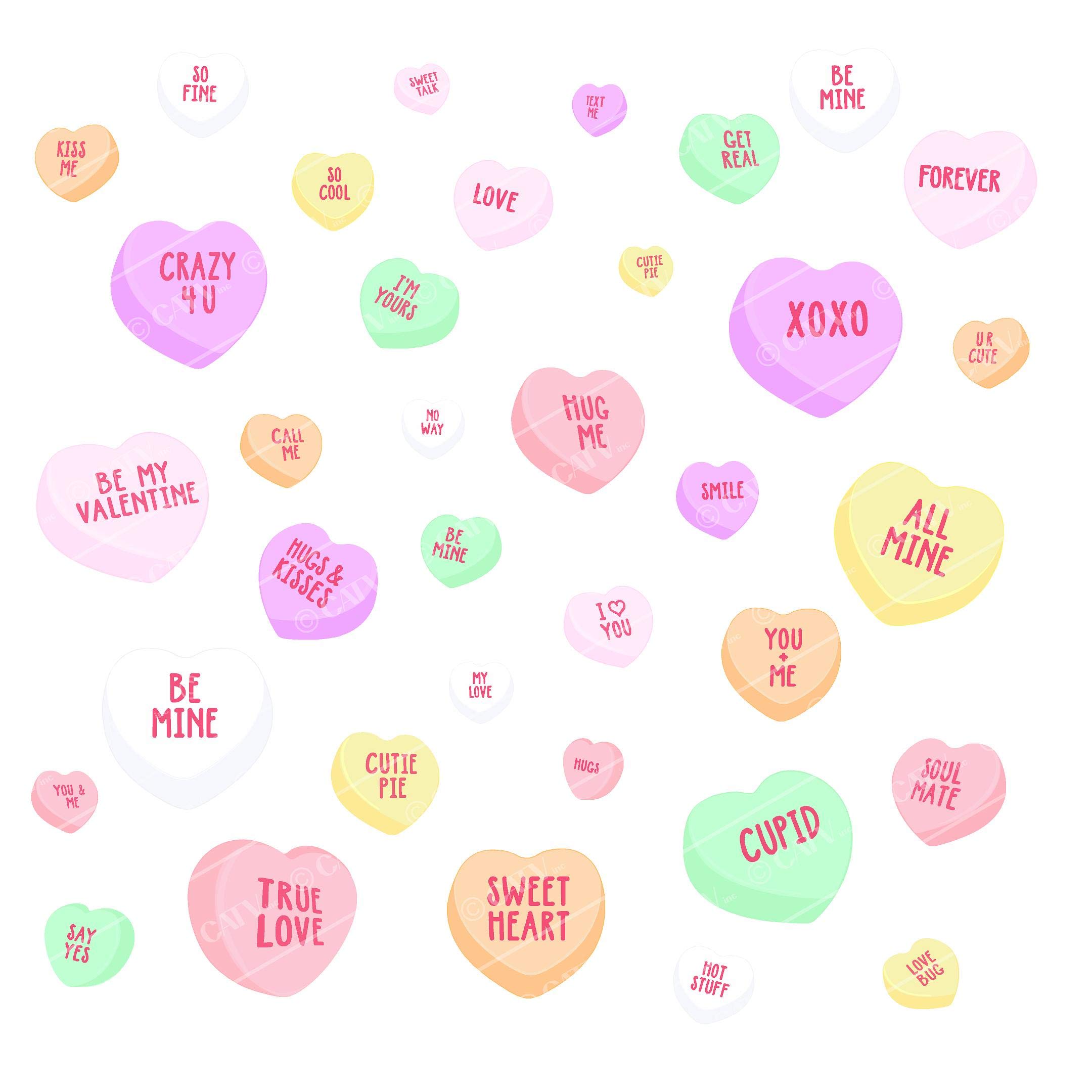 Transparent Conversation Hearts