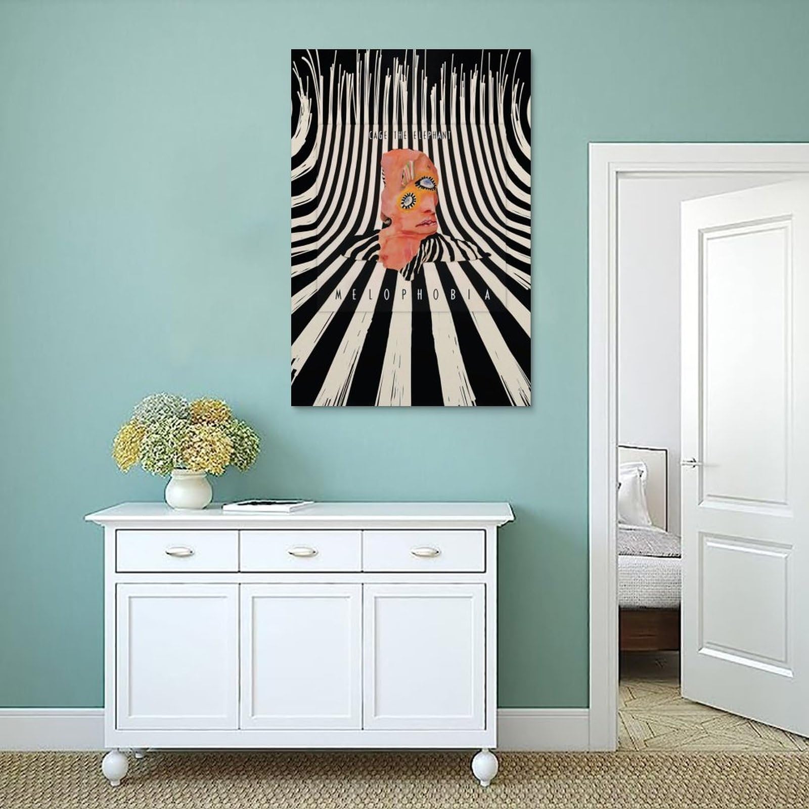 Snapklik.com : ShenMou Cage Poster The Elephant Melophobia Album Canvas ...