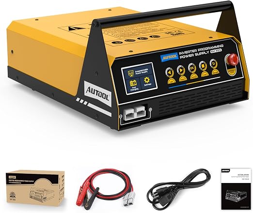 Amazon.com: AUTOOL Flash Reprogramming Power Supply 120 Amp, Car ...