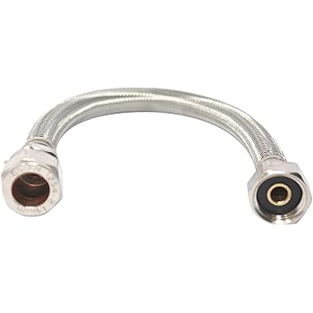 15MM Compression X 1/2" Female BSP Flexible TAP Connector Length (300MM ...