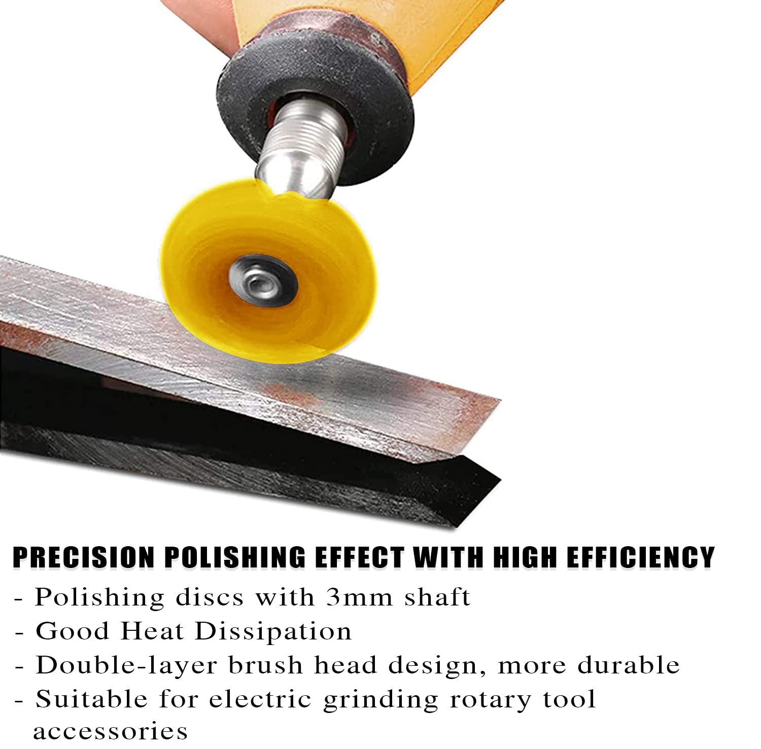 Snapklik.com : 50 Pack 1 Inch Abrasive Wheel Polishing Buffing Wheel ...
